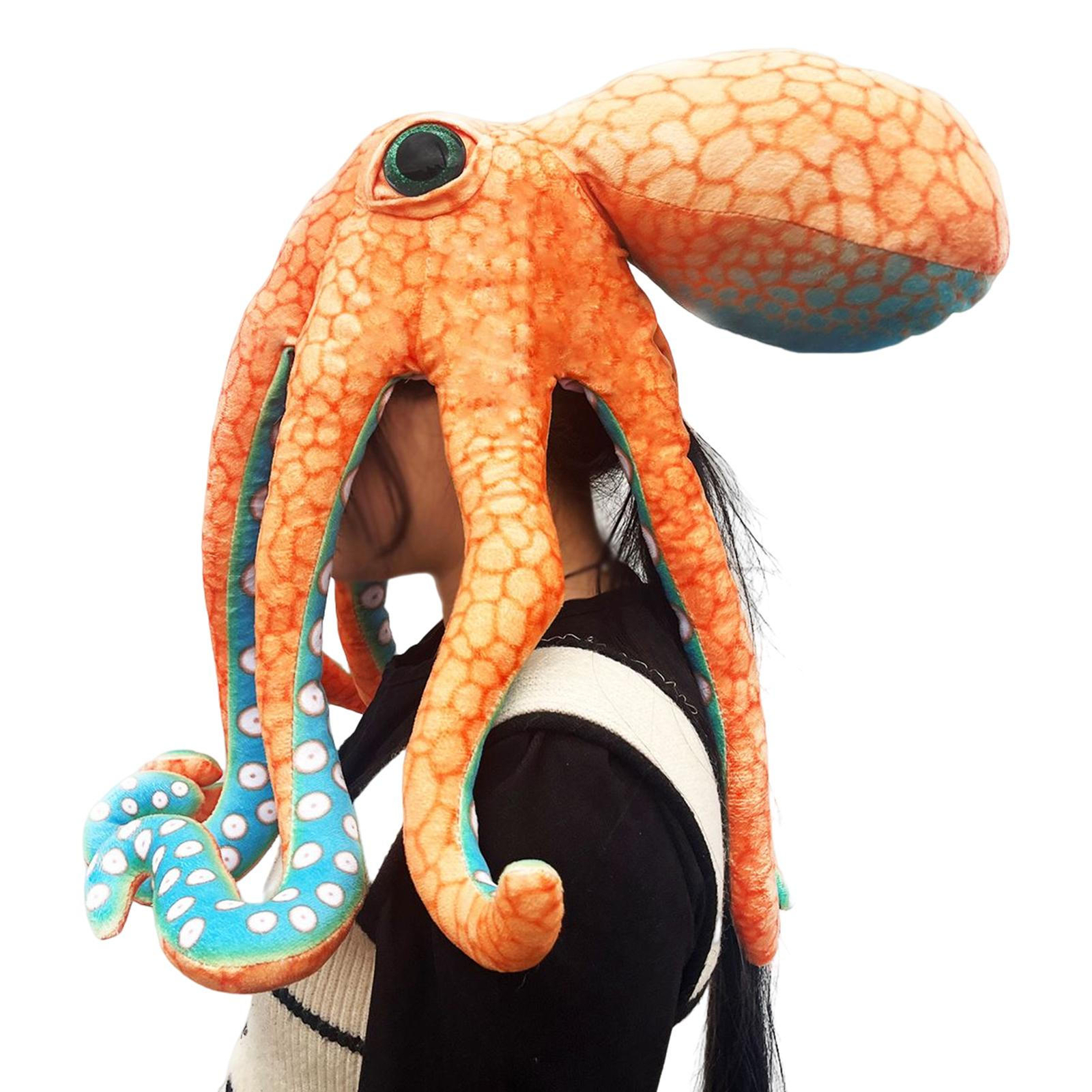 Octopus Toy Lifelike Deep Sea Creeping Animal Octopuses Plush Toys For ...