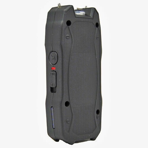 Hot Shot Stun Gun With Flashlight And Battery Meter Black LIFETIME ...