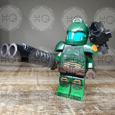 **NEW** 100% LEGO Doomguy Slayer Video Game Doom Minifigure MOC | eBay