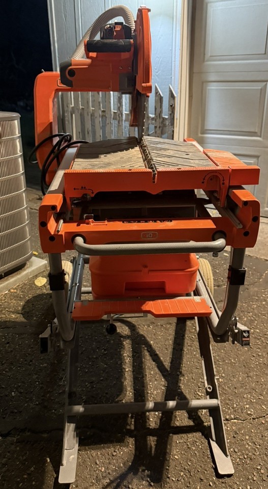 iQMS362 16.5" Dust Control Masonry Saw - IQ POWERTOOLS Used nice Saw | eBay