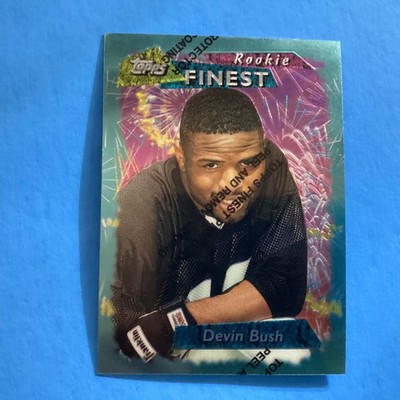 1995 Topps Finest Devin Bush #241 | eBay