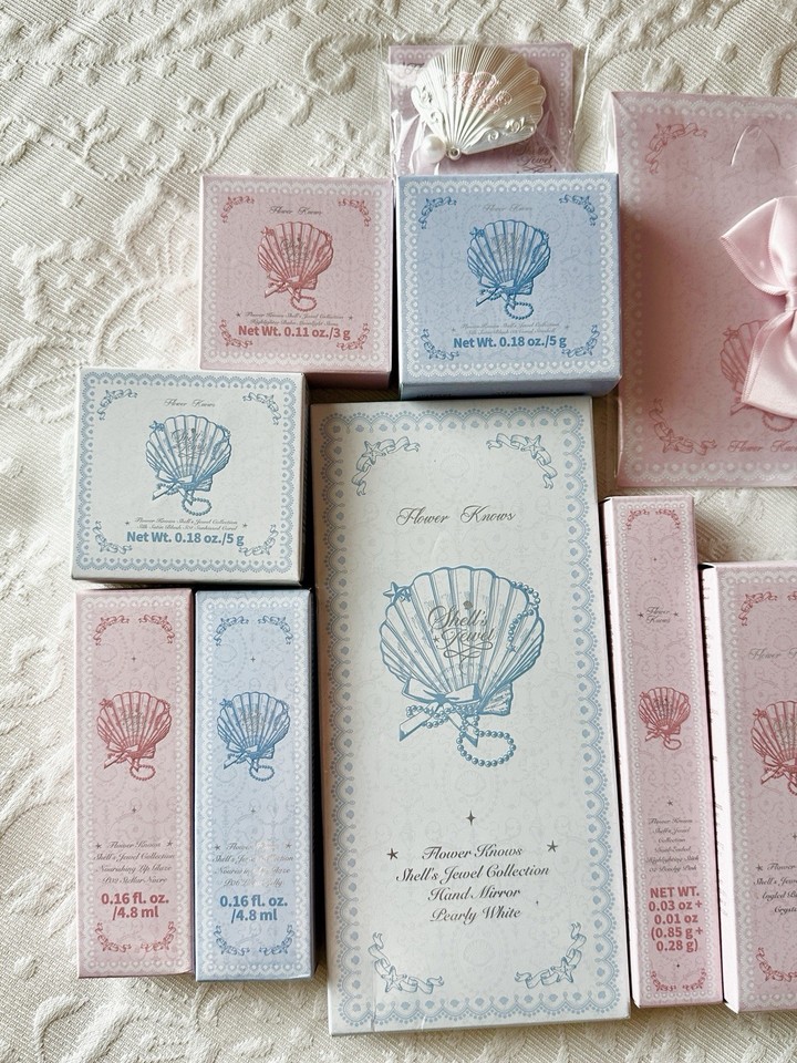 Flowerknows Makeup Seashell Collection Bundle 13 pieces | eBay