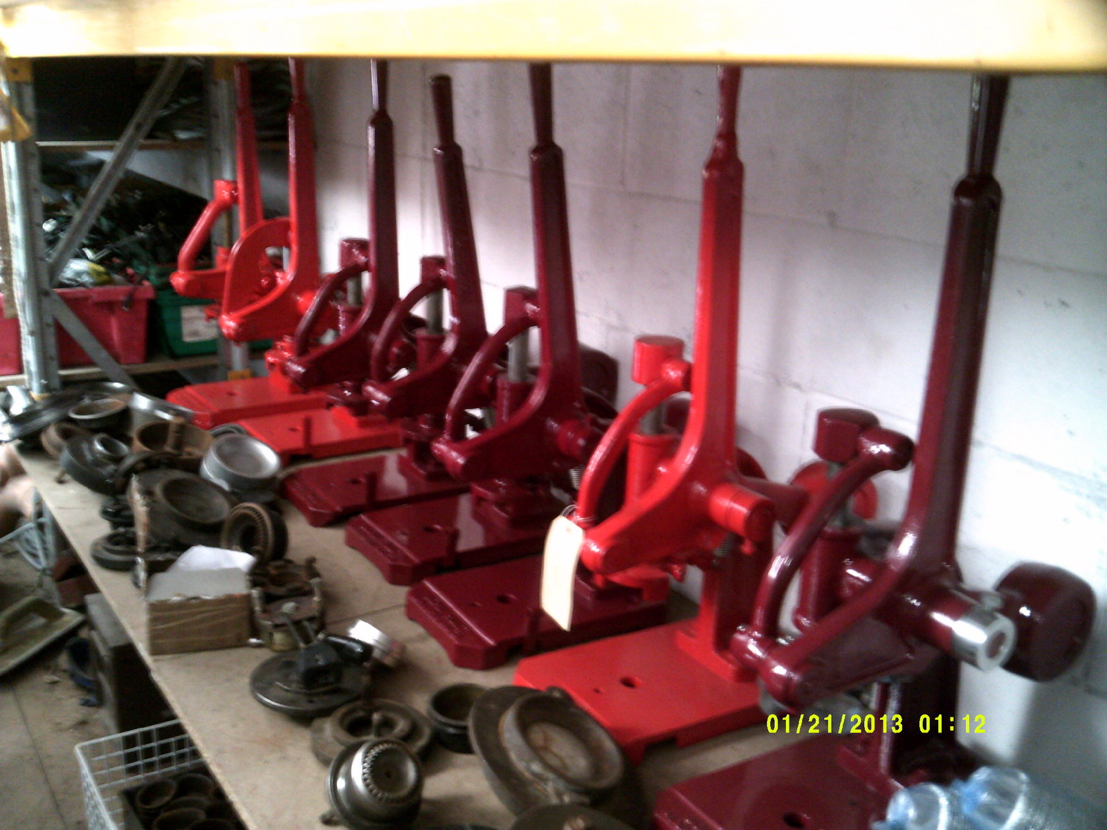 John Hunt Little Champion pie blocker ORIGINAL PAINT NEW TYPE CRADLE ...