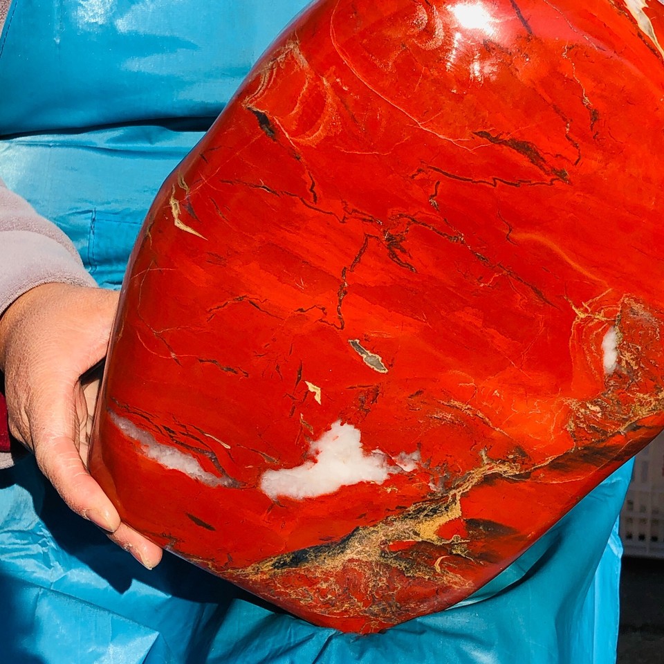 21.05LB Natural Beautiful Red Jasper ore Crystal Mineral Specimen ...