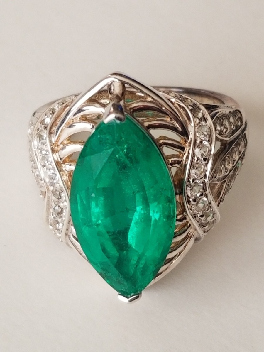 Green Fluorite Ring