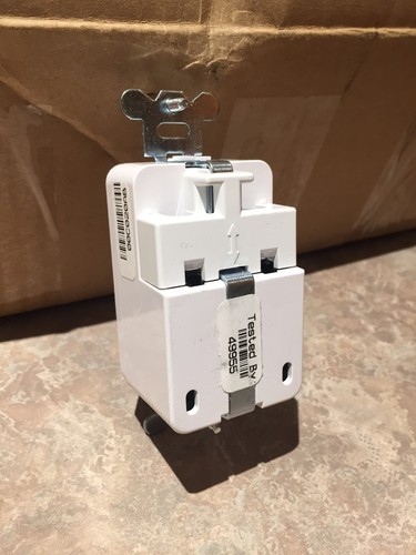 nLight Sensor Switch nPODM-2P-WH Wall Switch Push Button WallPod, White ...