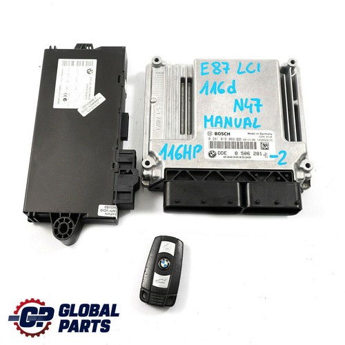 BMW E87 LCI E90 116d 316d N47 Engine ECU KIT DDE 8506281 + CAS3 + Key ...
