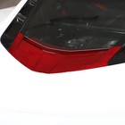 Red Carbon Fiber Rear Window Lower Trim Cover For Corvette C8 Coupe ...