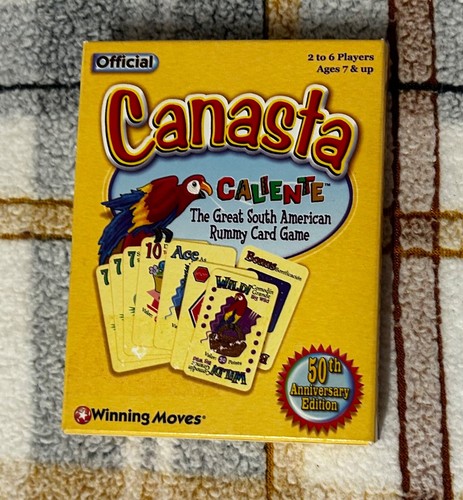 Canasta Caliente Card Game - 50th Anniversary Edition (2000) - Complete ...