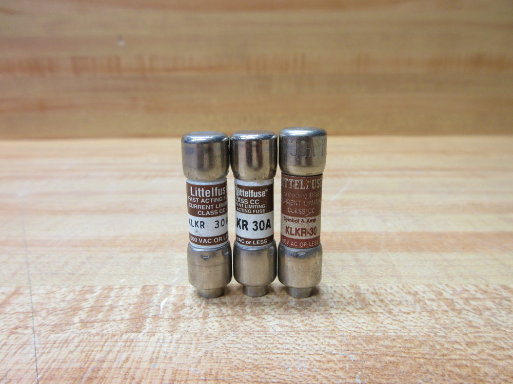 Littelfuse KLK-R-30A Fuse Cross Ref 486M82, KLKR030 (Pack of 3) | eBay