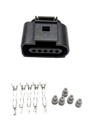 5 pin Connector housing Pigtail MAF Mass Air Flow O2 Oxygen For Audi ...