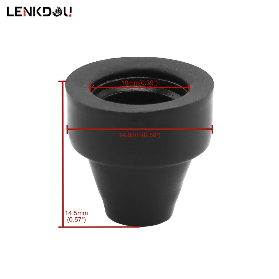 Rubber Black Speedometer Reset Switch Knobs Boot #67880-94 For Harley ...