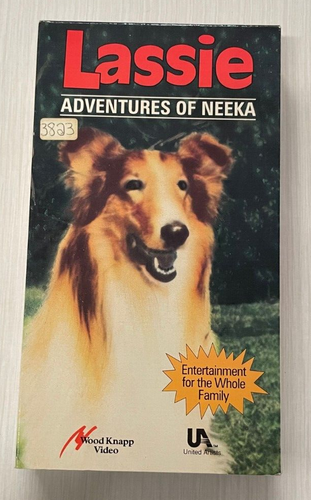 Lassie Adventures of Neeka VHS Tested 1989 Wood Knapp Video Nice ...