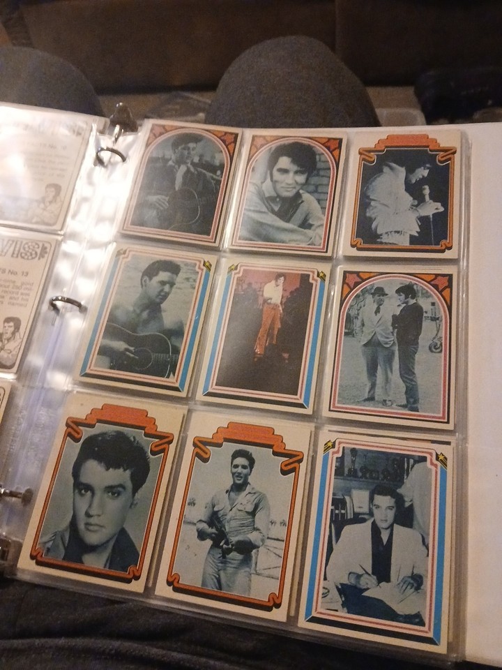 VINTAGE 1978 BOXCAR ENTERPRISES ELVIS PRESLEY TRADING CARDS-COMPLETE ...