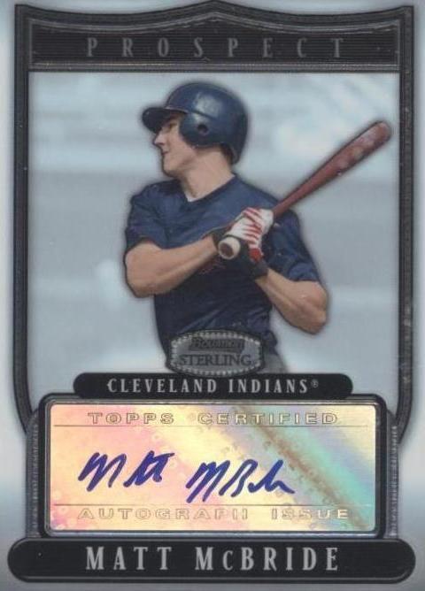 2007 Bowman Sterling - Prospects Matt McBride #BSP-MM (AU, RC) for sale online | eBay