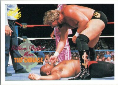 Ted DiBiase #109 1990 Classic WWF Wrestling Card | eBay