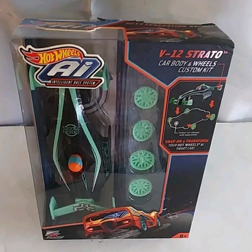 Hot Wheels Ai V-12 Strato Car Body & Wheels Custom Kit New 887961474602 ...