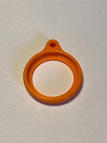 AirTag Apple key ring 3D Print Holder Air tag Keyring small Minimalist ...