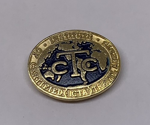 CTC Institute Of Certified Travel Agents ICTA Lapel Pin (107) | eBay