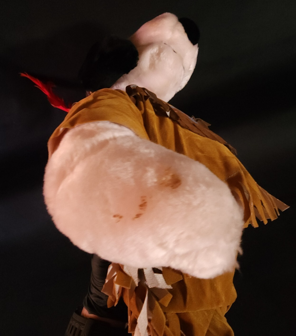 Peanuts United Feature Syndicate Native Indian Snoopy Soft Plush Toy 19 ...