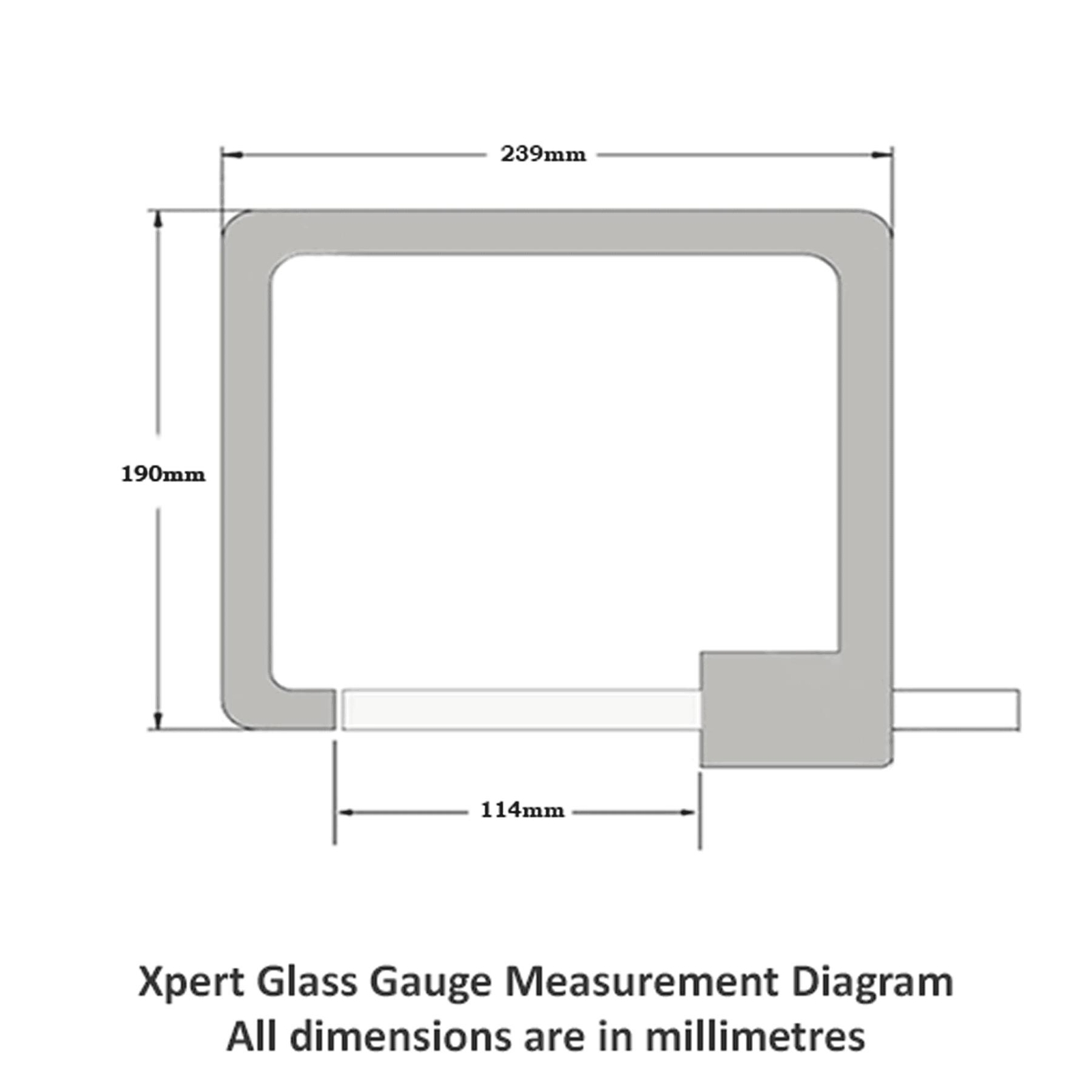 Xpert Glass Thickness Gauge Measuring Tool 0-105mm - Double Glazing ...