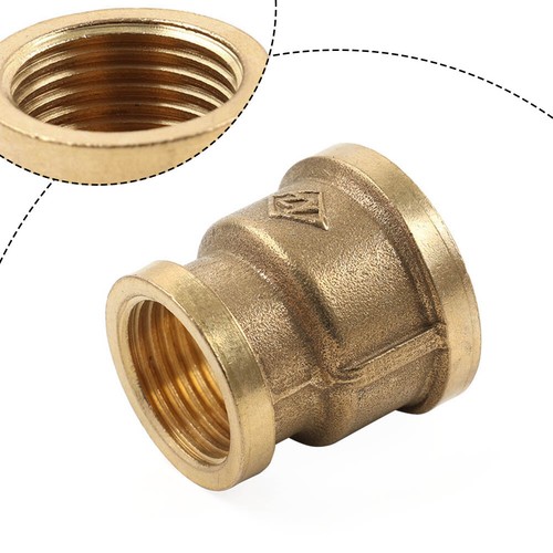 Brass G 1/2 Female To G 3/4 Female Pipe Reducer Threaded Adapter ...