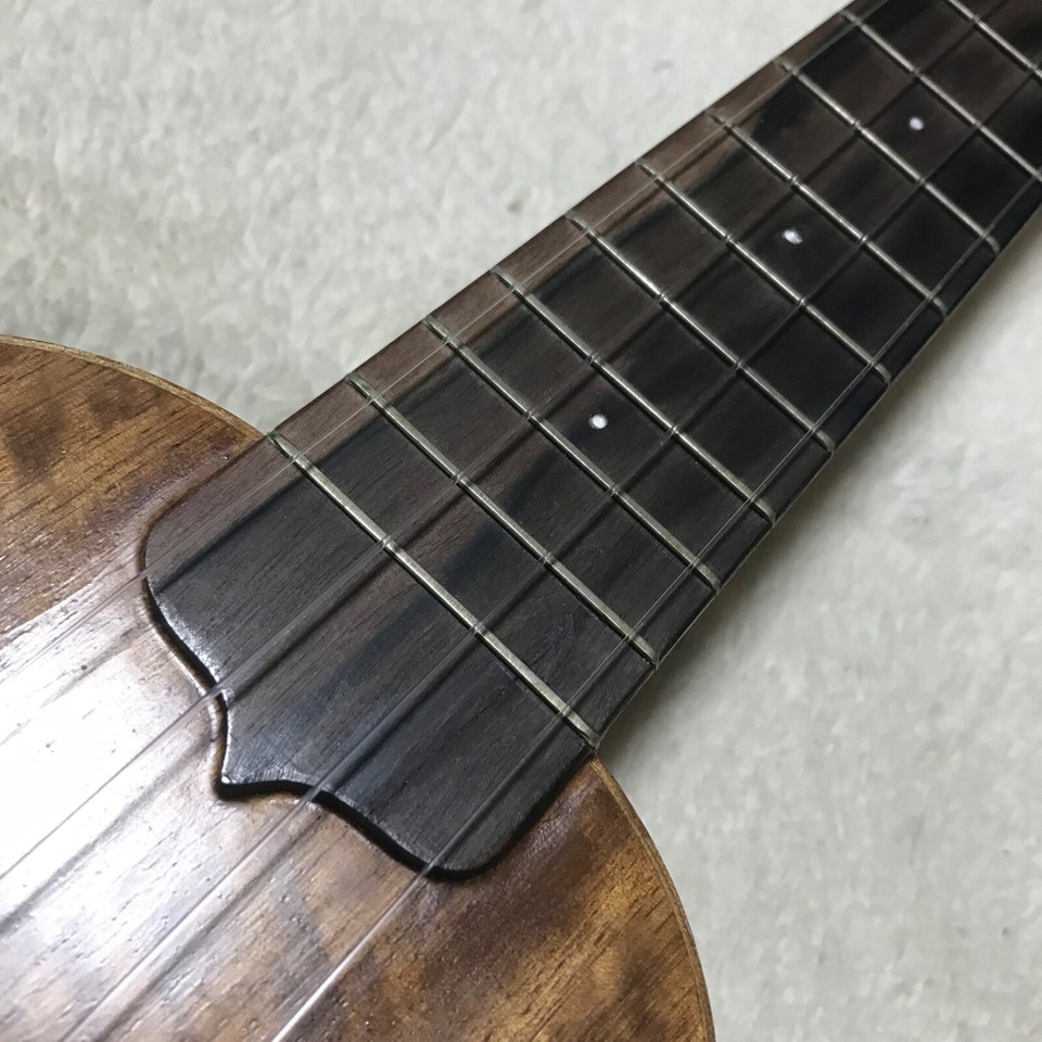 Very rare valuable Maui Nahenahe soprano koa ukulele Style No3 with ...