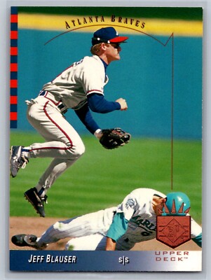 1993 SP Baseball Card #56 Jeff Blauser Atlanta Braves | eBay