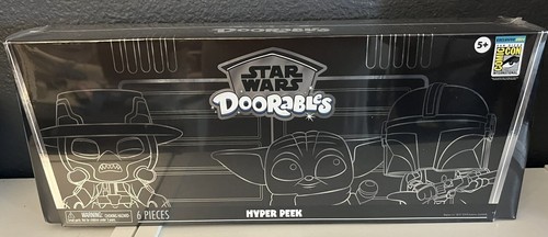 2024 SDCC Disney Doorables 6 Piece Star Wars Figure Card Collection ...