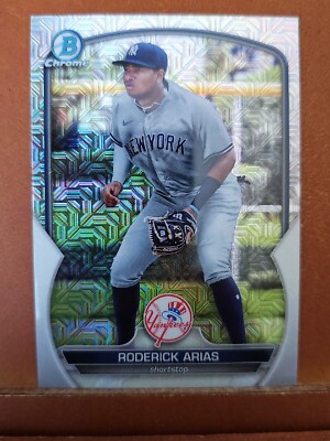 2023 Bowman Chrome Mega Box Prospects #135 Roderick Arias YANKEES | eBay
