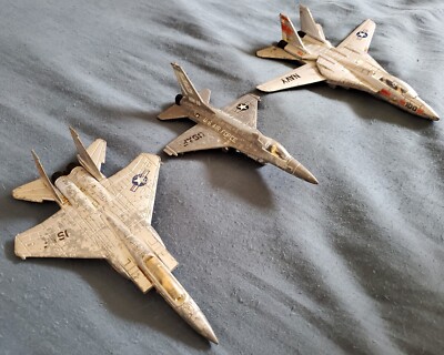 Ertl Die Cast USAF And Navy Jets Lot x3 Planes | eBay