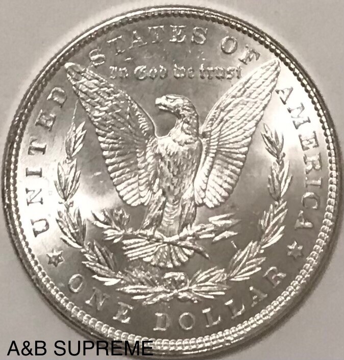 1883 “STUNNING GEM" MORGAN DOLLAR FROM OBW ROLL BU UNCIRCULATED 90% ...