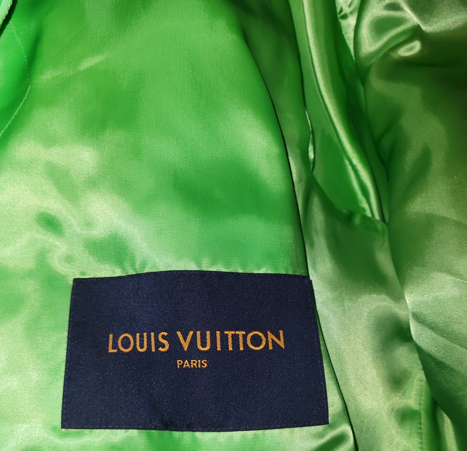 Louis Vuitton SS22 Mix Gradient Leather Bomber Jacket 100% Authentic | eBay