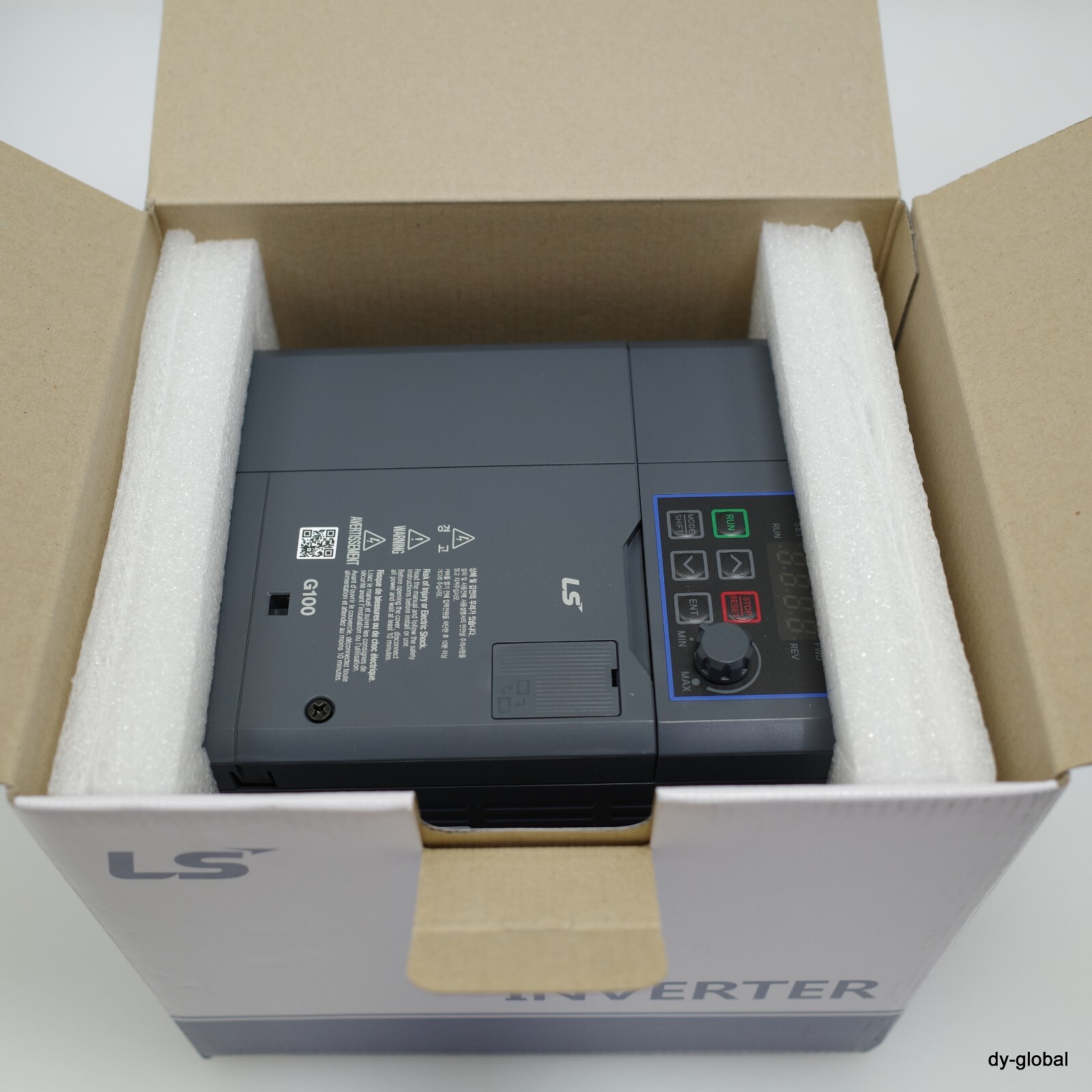 LS Inverter VFD NIB LSLV0040G100-4EONN AC380-480, 5.0HP DRV-N-3098=7C55 ...
