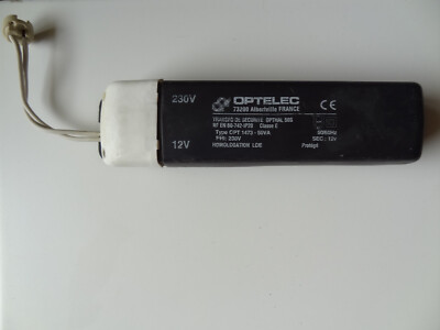 Transformateur de sécurité pour lampe halogène 50W 12V de marque ...