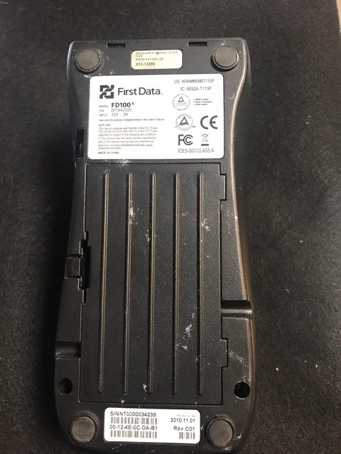 First Data FD130 EMV NFC Dial/IP Credit Card Machine for sale online | eBay