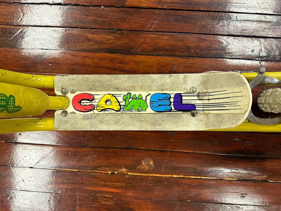 GT Camel Old School Bmx Scooter Freestyle Yellow Haro Hutch Redline ...