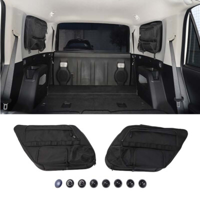 2011+ Toyota 4Runner Rear Trunk Side Storage Bag Pockets Organizer ...