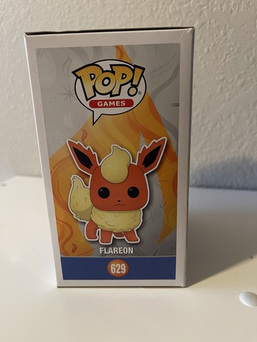 Funko Pop Pokemon 629 Flareon Diamond 2021 Wonderous Convention ...