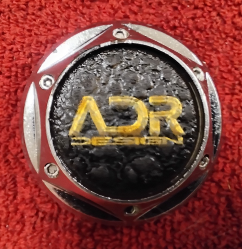 ADR Design Wheels : 2.5/8-Inch, Center Cap, Chrome with Black & Gold ...