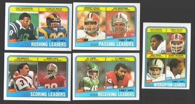 1988 Topps Football - League Leaders ID: 70538 | eBay