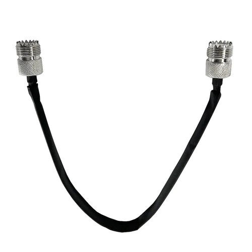 Window Pass Through Flat RF Coaxial Cable UHF Female 12-Inch 50 Ohms ...