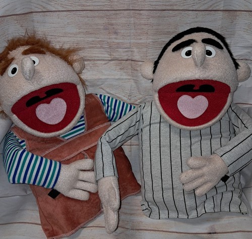 VTG Puppet Productions Brand Puppets Muppet Style Light Skin Male Lot ...