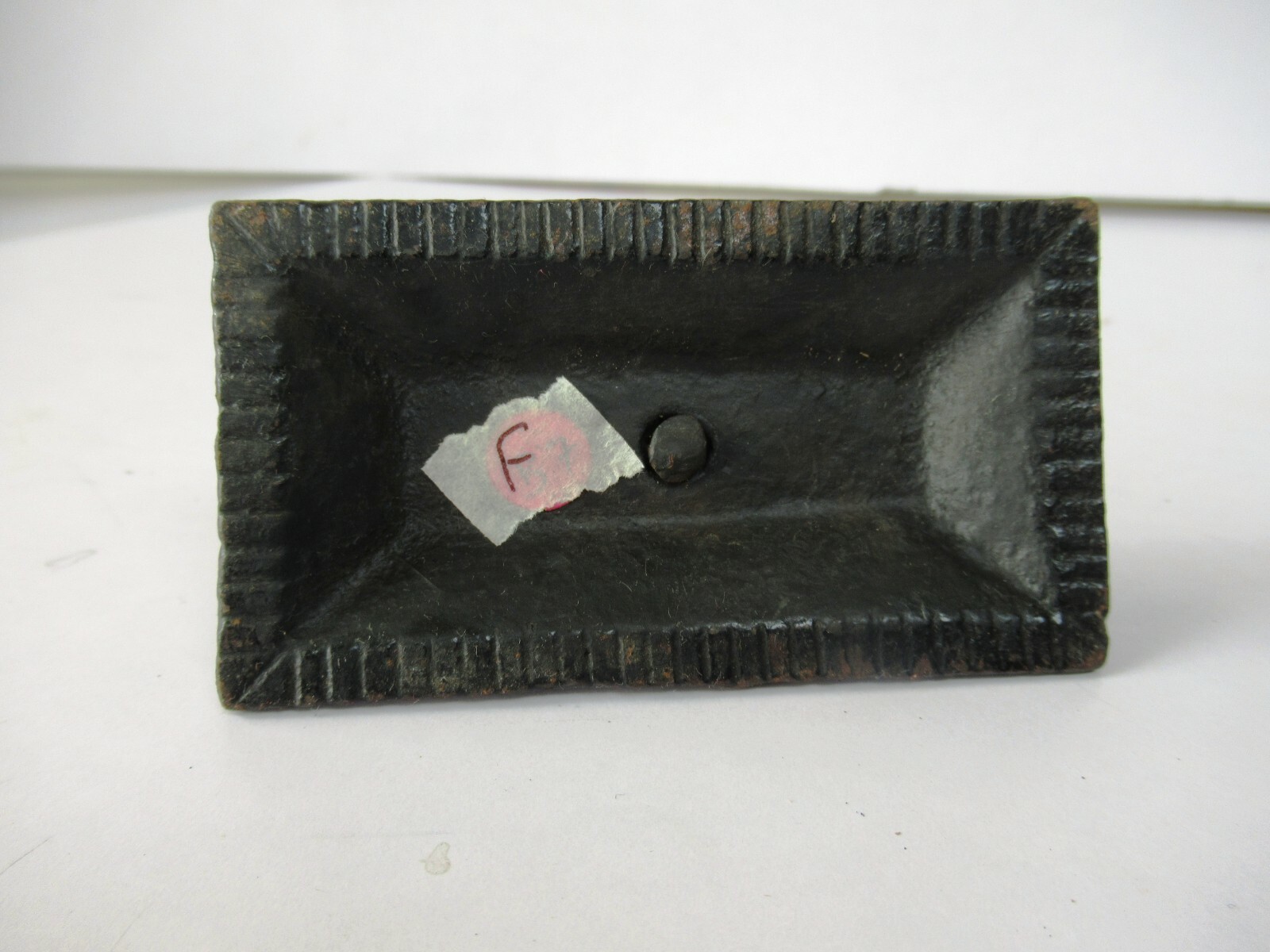 Antique Solid Cast Iron Paper Weight Pyramidal-Shaped Hand Crafted ...