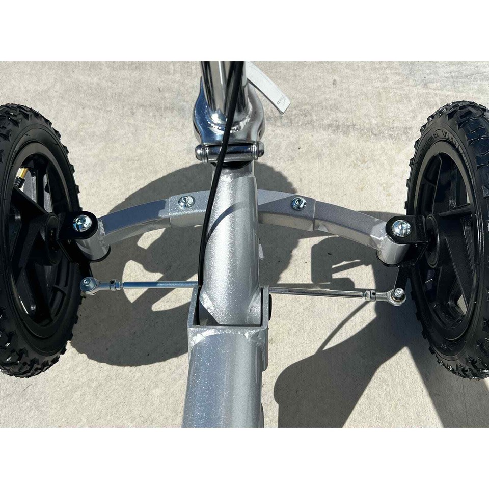 "Ultimate Mobility: Knee Rover Pro All Terrain Knee Scooter - Silver ...