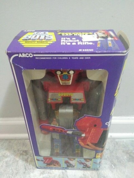 Gobots 1984 Arco Rogun Rgx-v1 Robot to Rifle for sale online | eBay