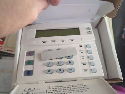 Interlogix NetworX NX-148E-RF LCD Keypad with Wireless Receiver Boxed ...