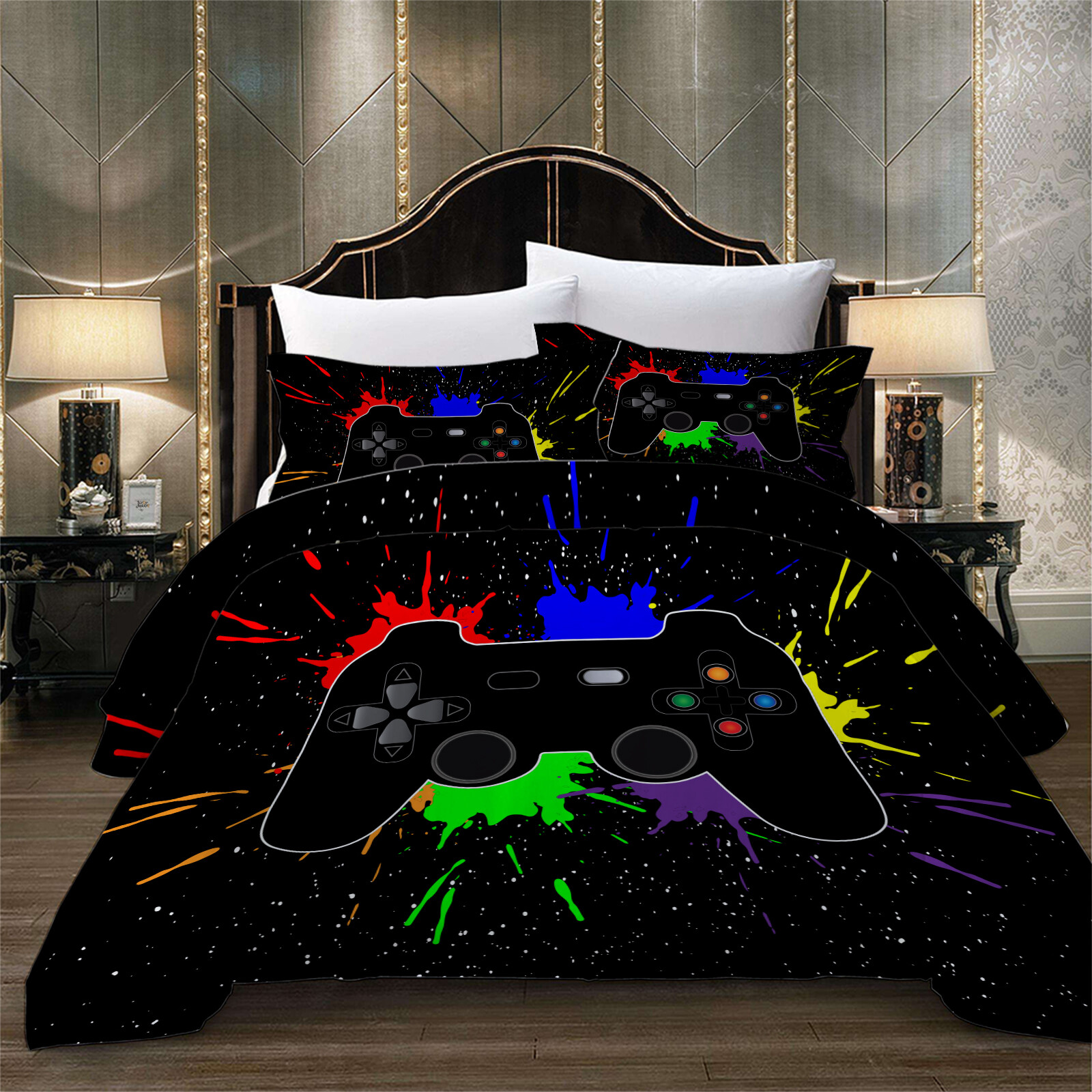 3D Game Playstation Duvet Cover Set Bedding Set Single Double King ...