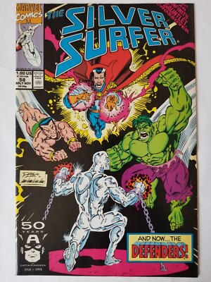 Silver Surfer Vol. 2 #58 (Marvel Comics, 1991) Infinity Gauntlet ...
