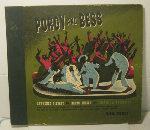 Porgy & Bess LAWRENCE TIBBETT & HELEN JEPSON Victor 78 Record Set C25 ...